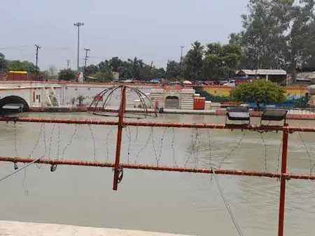 नई लाइटों से जगमग होगा गंगनहर घाट शिव भक्तों के स्वागत के लिए Khatauli ...